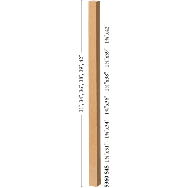 Be the first to review “5060 Square Craftsman Style Stair Baluster ...